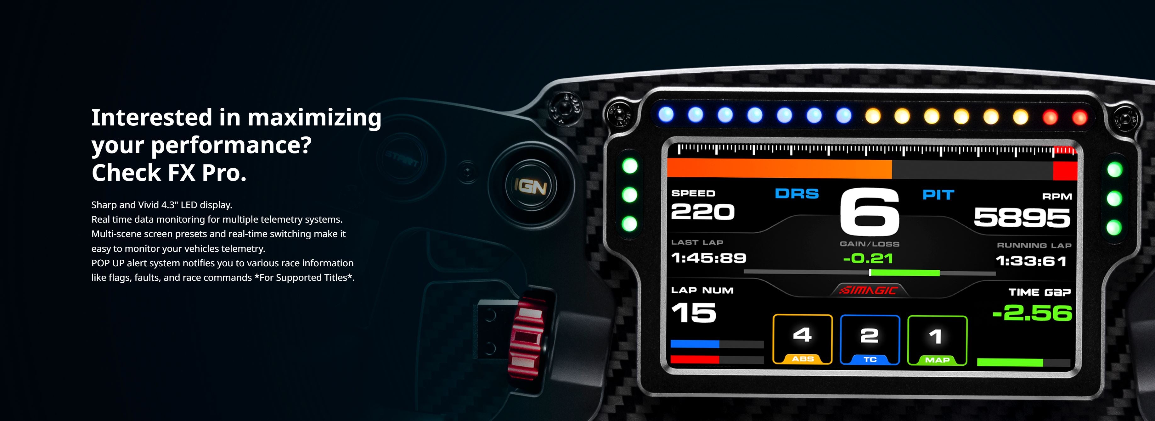 Simagic Fx Pro - Clutch Kick
