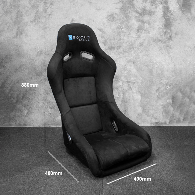 Add the eXodus Racing Touring Seat - Small to your setup - SIMRIGS.com